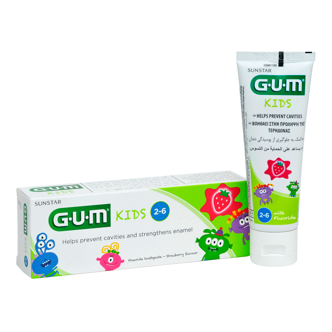 GUM® Toothpastes for Dental Care Professionals and Pharmacists