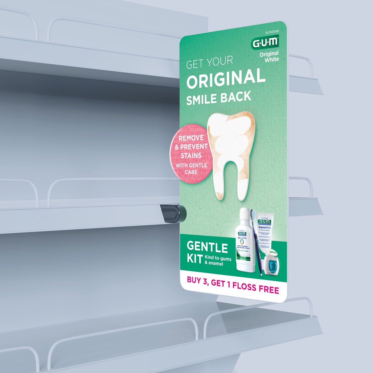 GUM® Promotional Material for Dental Professionals and Pharmacists