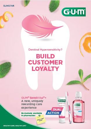 GUM® Promotional Material for Dental Professionals and Pharmacists