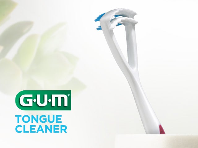 GUM TONGUE® CLEANER - For tongue brushing