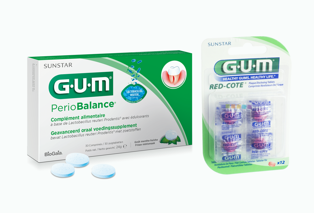 GUM® Tablets pictures for Dental Care Professionals and Pharmacists