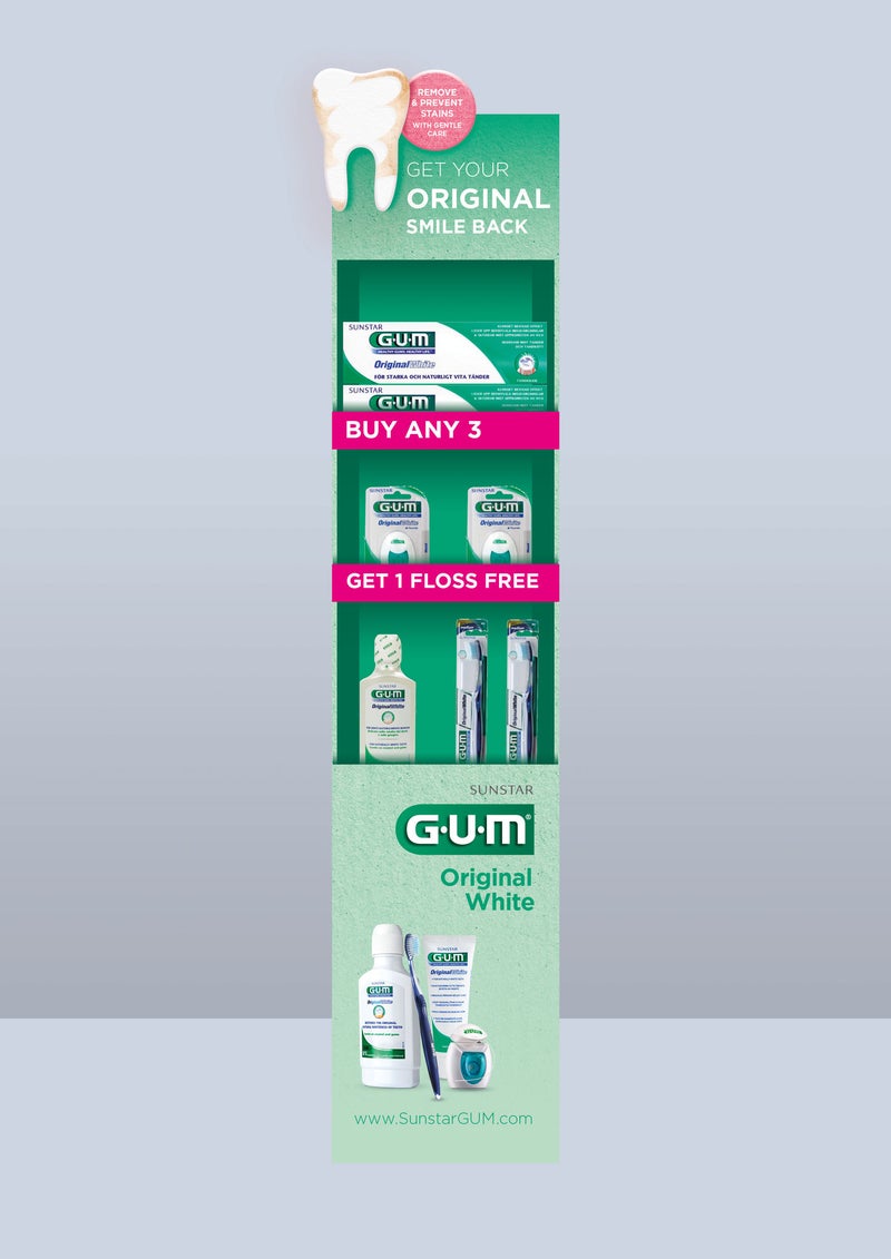 GUM® Promotional Material for Dental Professionals and Pharmacists