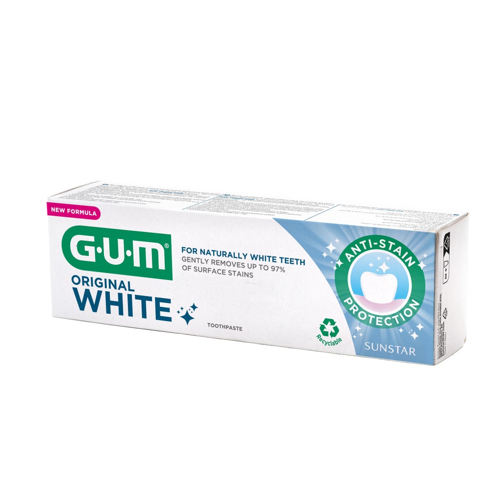 GUM® Original White Toothpaste - Fights tooth staining
