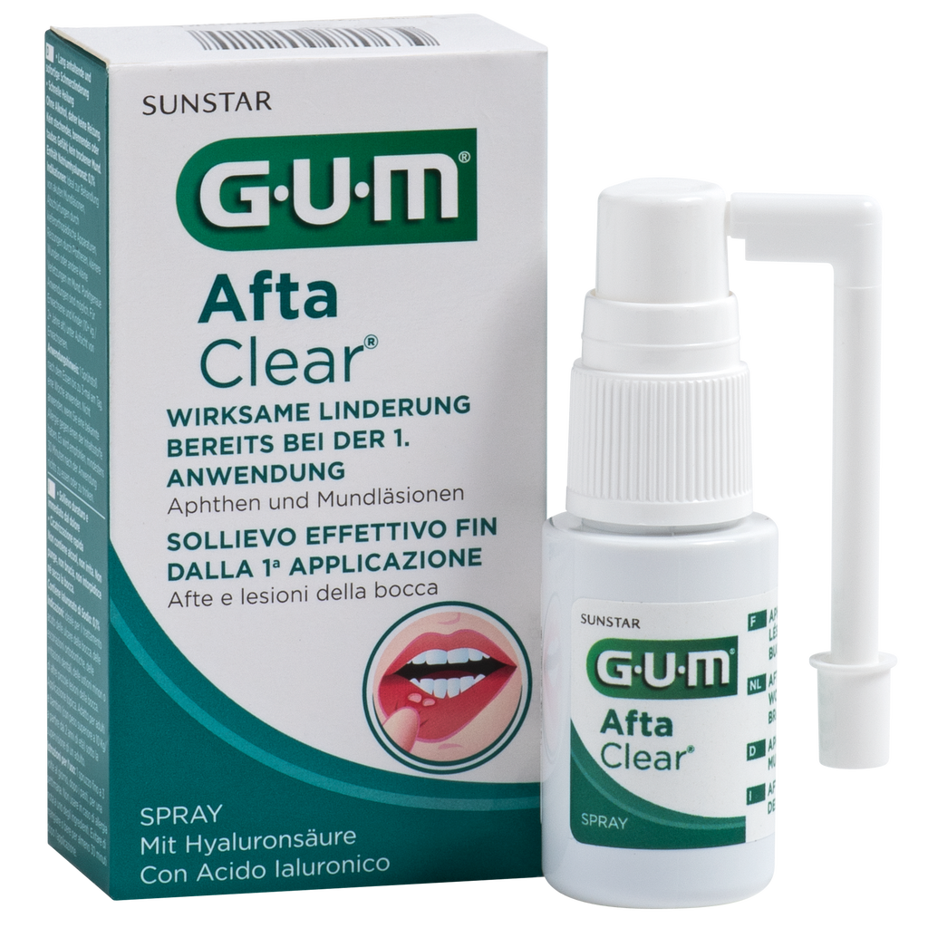 Spray GUM® AftaClear: facile da usare | GUM®