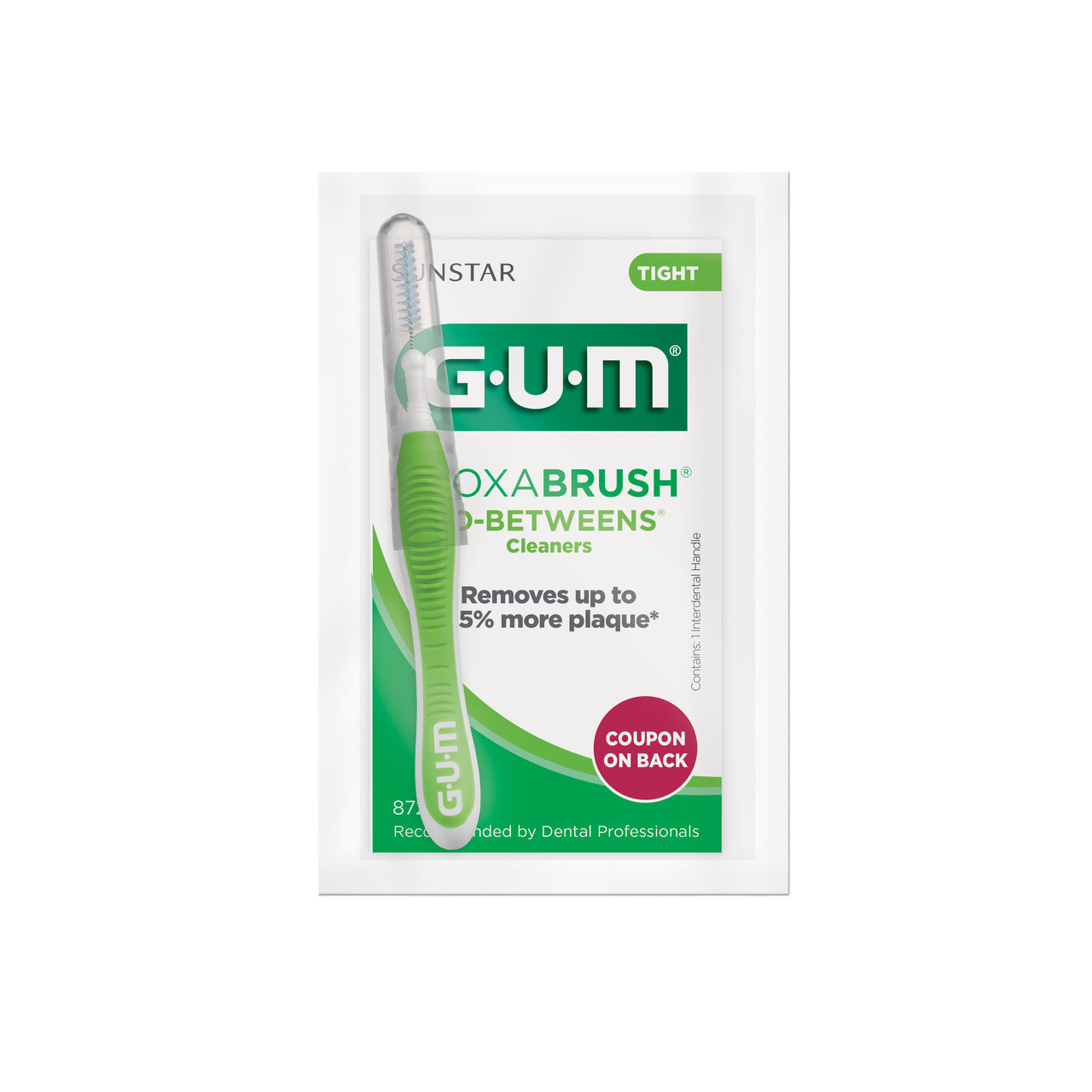 Sunstar GUM® Proxabrush® Go-Betweens® Cleaners provide effective clean