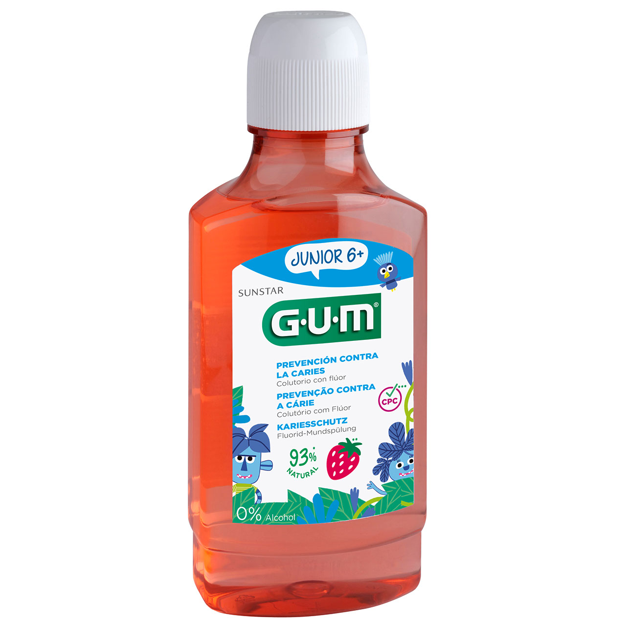 El colutorio infantil GUM® JUNIOR 6+