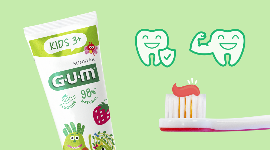 GUM® KIDS Toothbrush 2-6