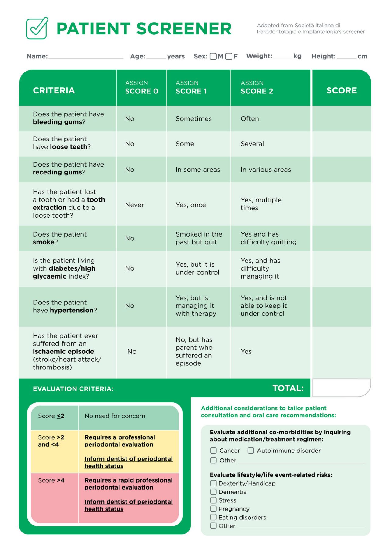 Forms - Screening & GP Reporting