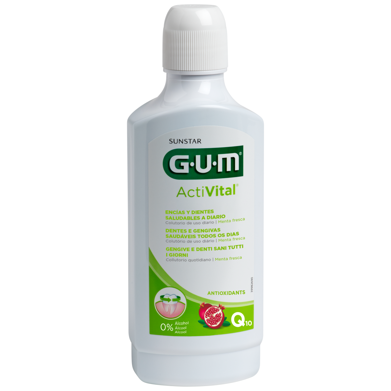 Imágenes descargables de los colutorios GUM®