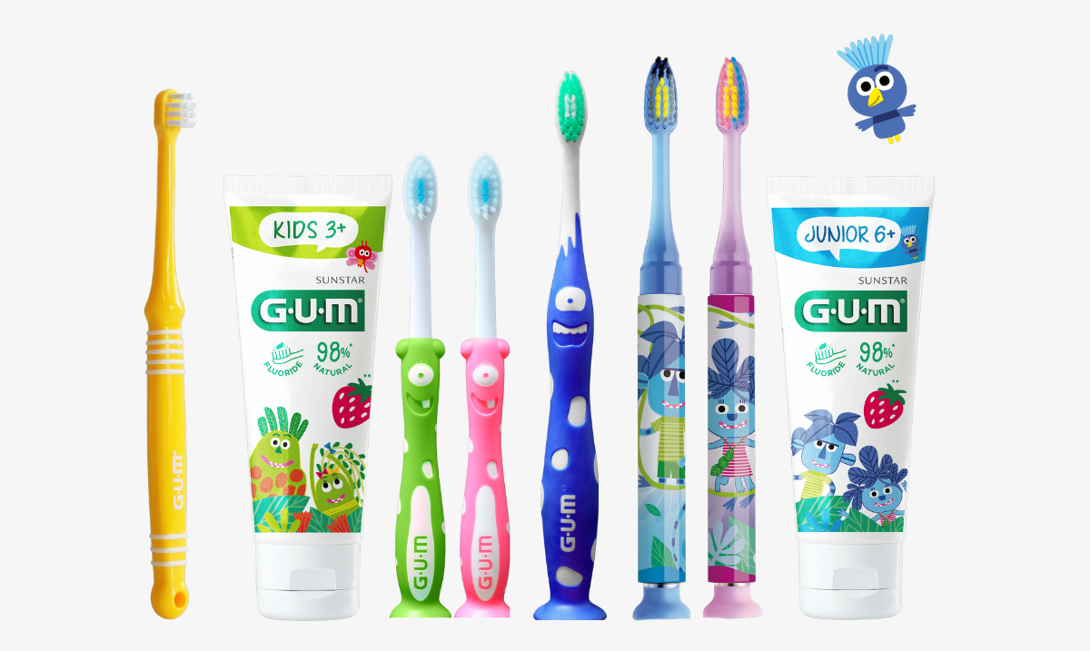 La gamme Enfants GUM® fait peau neuve